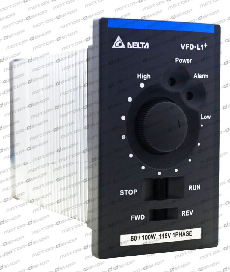 AC變頻器VFD-L1+系列/110VAC/60W-100W #VFD001L11A-B - Motor-eSHOP
